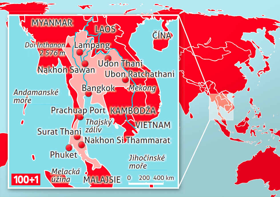 Thajsko: Královská země svobodných | 100+1 zahraniční zajímavost
