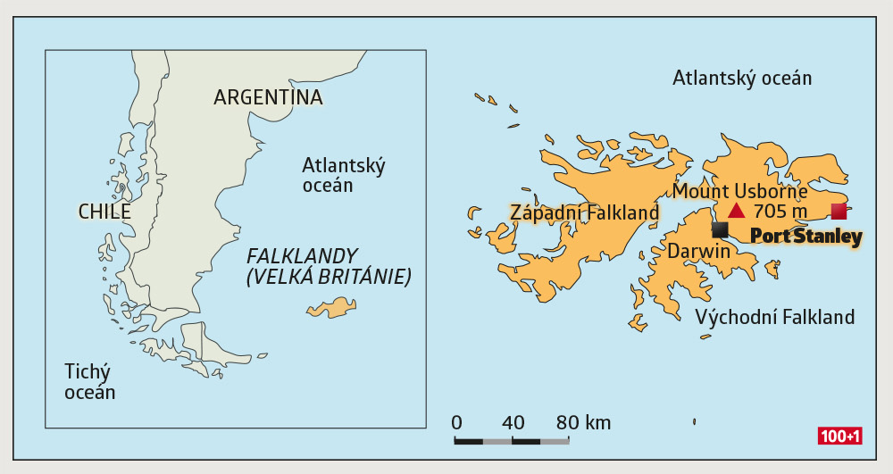 Falklandy: Ostrovní sud prachu, který dodnes dráždí Argentinu | 100+1 ...