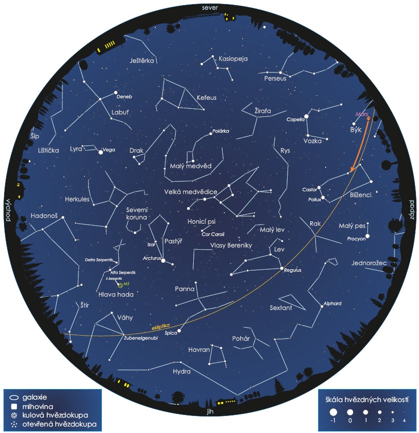 Noční obloha v květnu: Nebe rozzáří pozdravy z Halleyovy komety | 100+1 ...