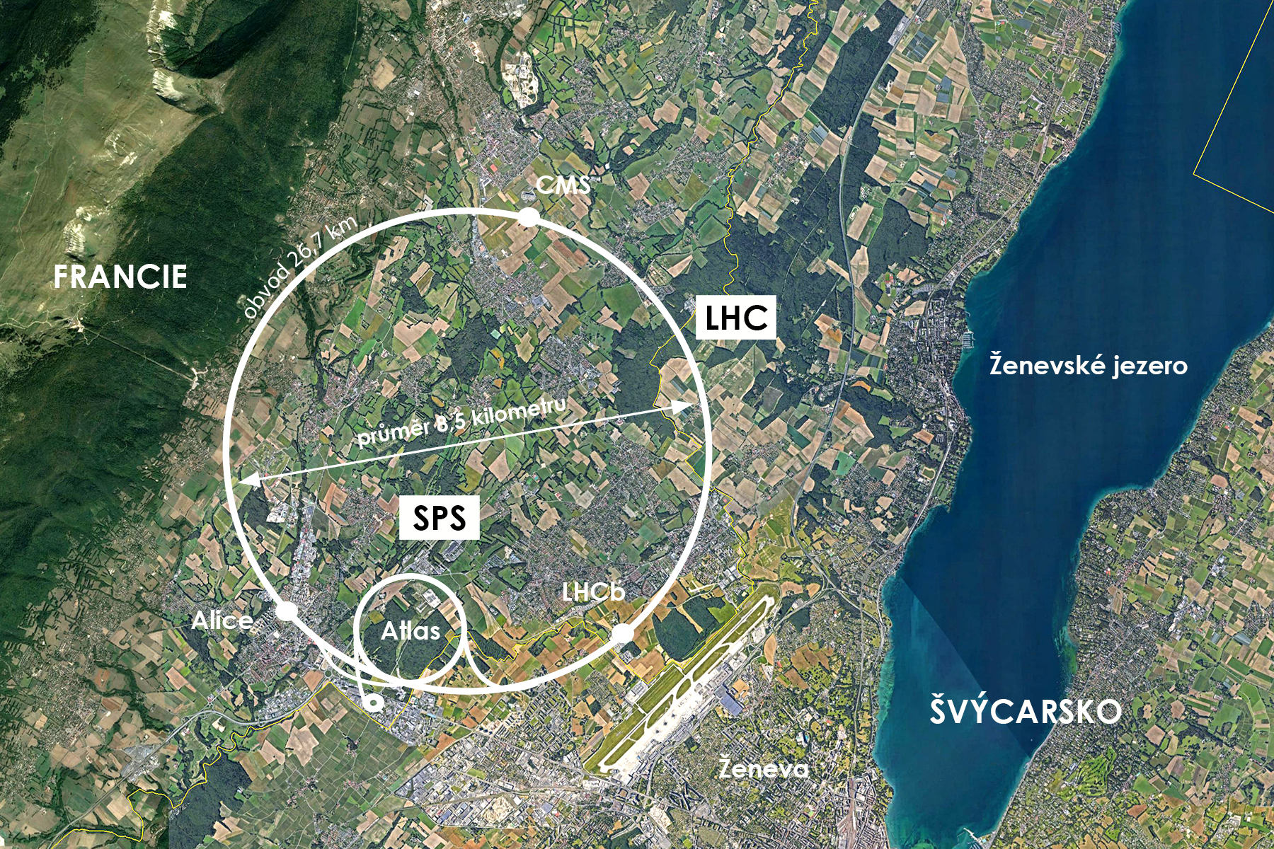 Cern Underground Map