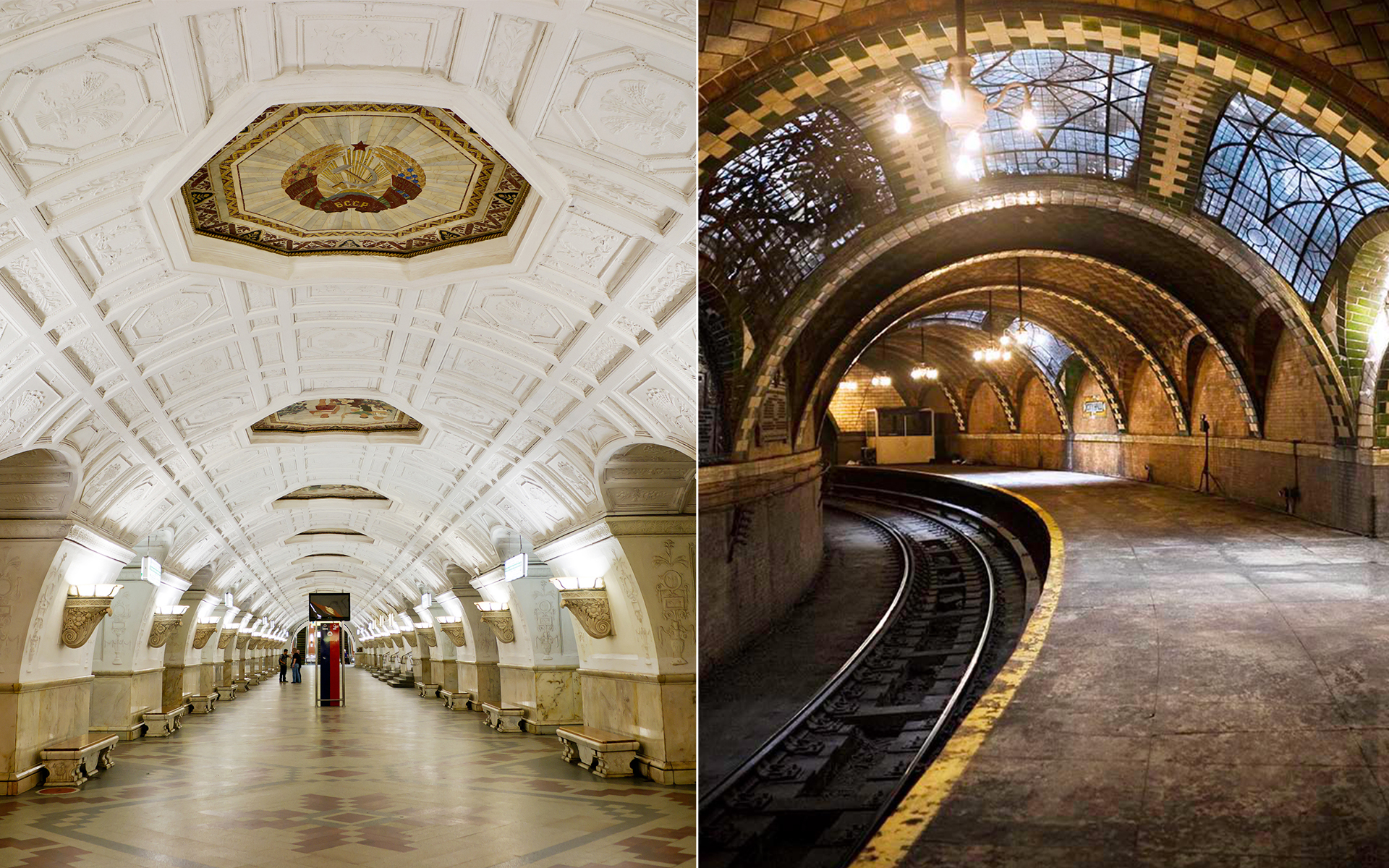 Královny podzemí: Které metro má více nej? V Moskvě nebo v New Yorku ...