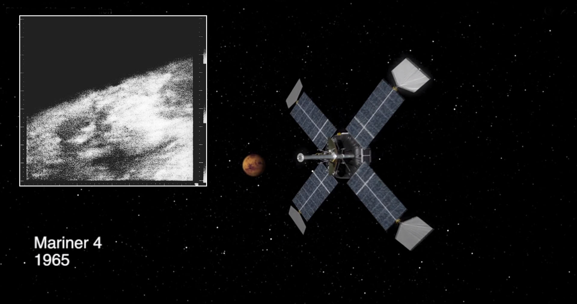 Mariner 4: První snímkování Marsu | 100+1 zahraniční zajímavost