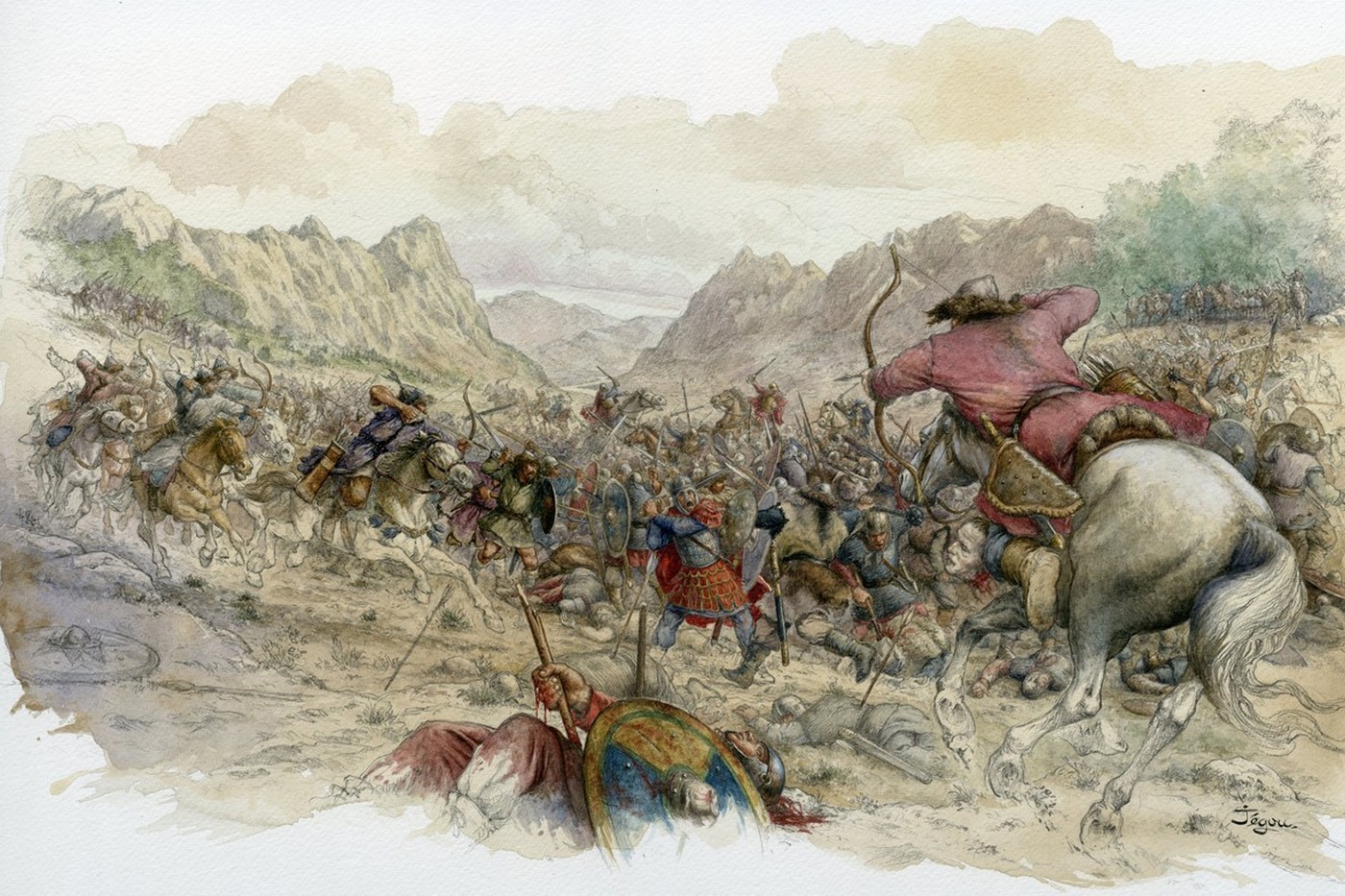 Útočili Hunové na dunajské provincie římské říše kvůli extrémnímu suchu ...