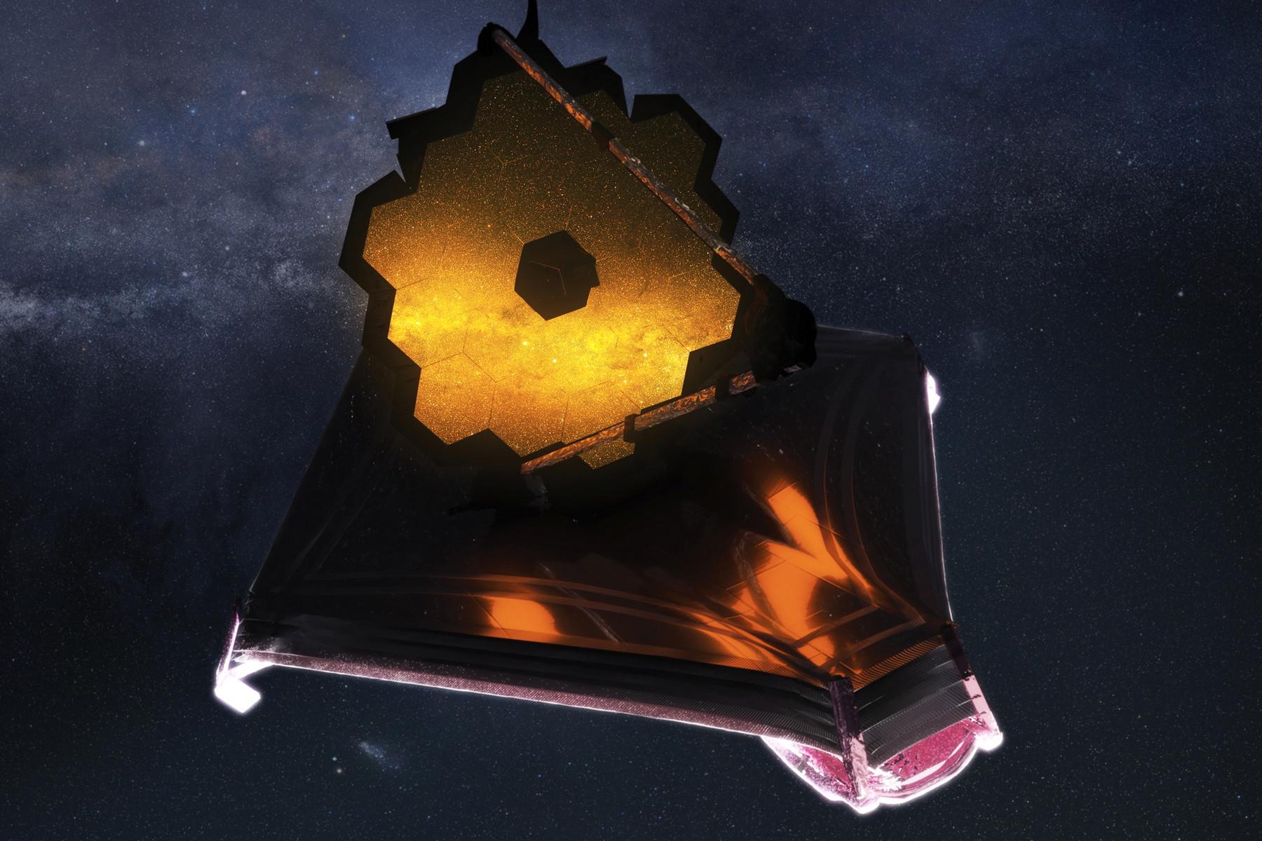 Skutečné monstrum: Dalekohled Jamese Webba znovuobjevil přízračnou ...