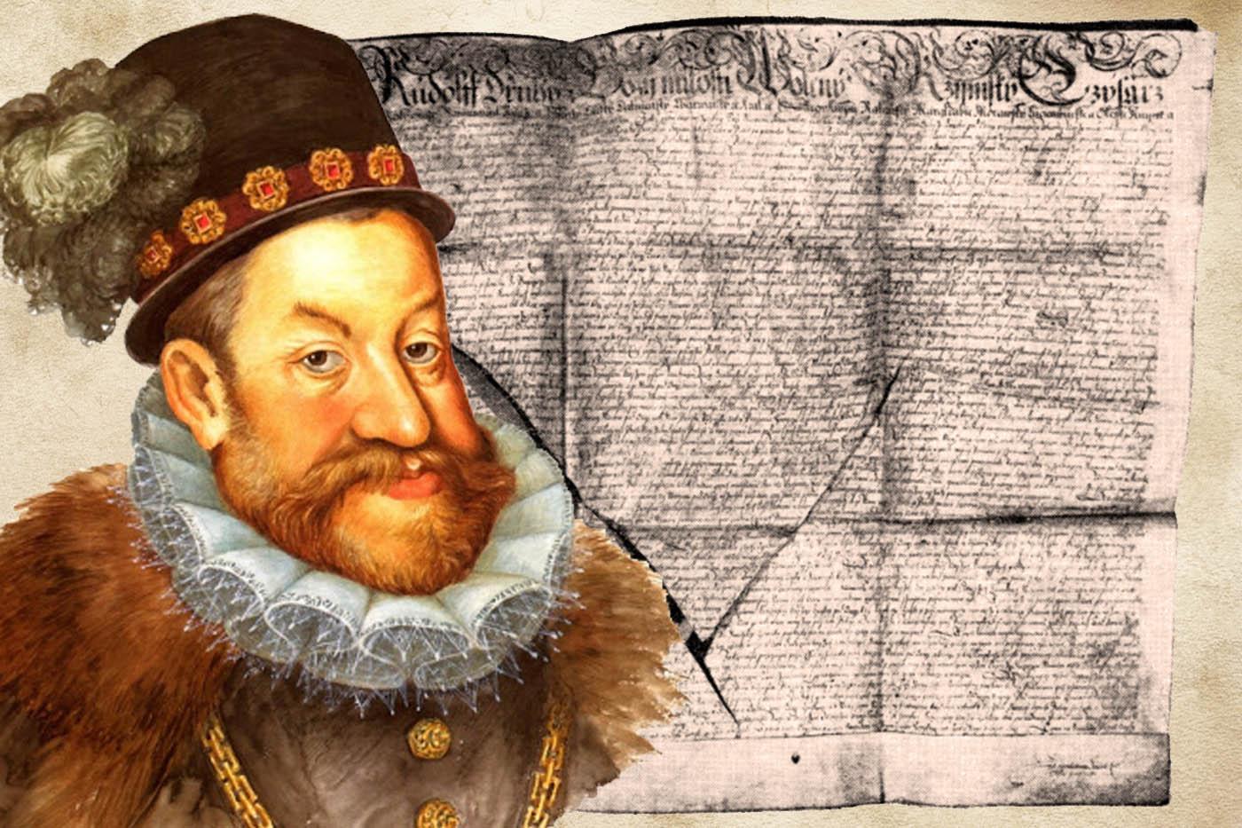 Vítězství českých protestantů: Rudolf II. vydal slavný Majestát | 100+1 ...