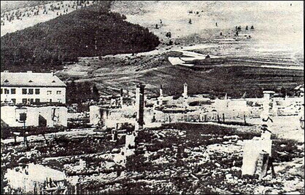 Vypálený slovenský Telgárt: Oslavované vítězství bylo ve skutečnosti ...