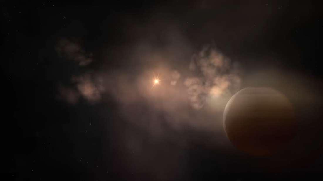 Stmívající se hvězda ze souhvězdí Ryb zřejmě požírá své planety | 100+1 ...