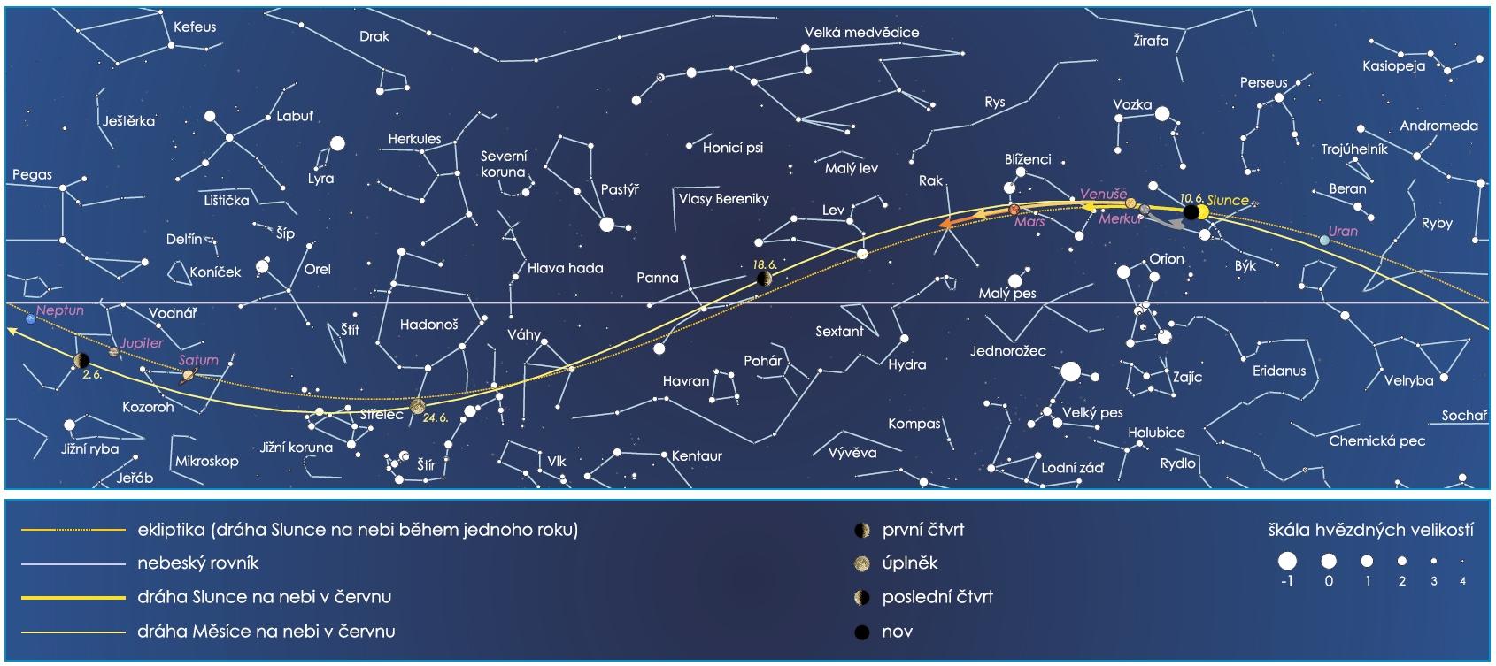 Červnové nebe nabídne částečné zatmění Slunce i noční svítící oblaka ...