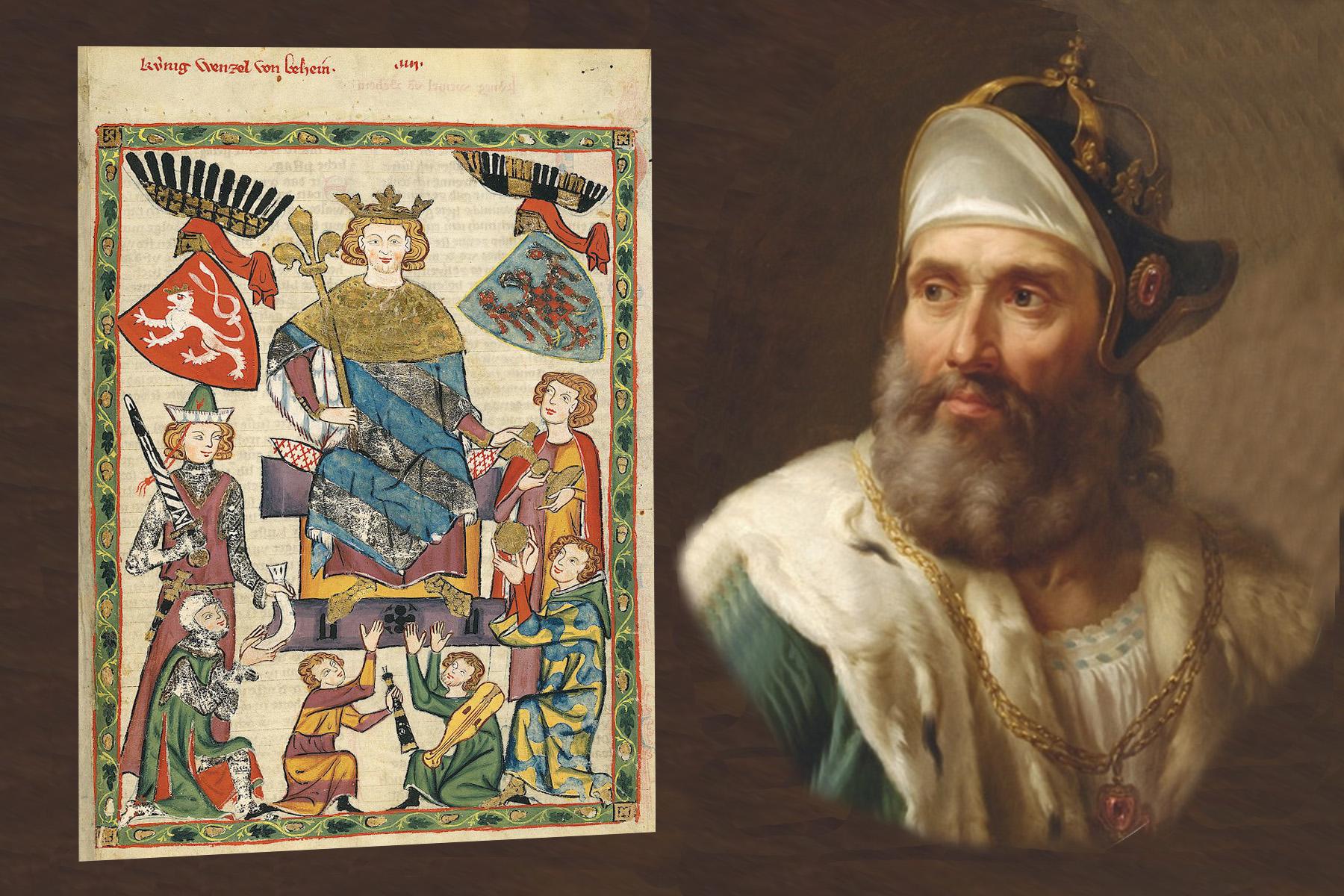 Král s maniodepresí: Václav II. se střídavě kál a hýřil pozemskými ...