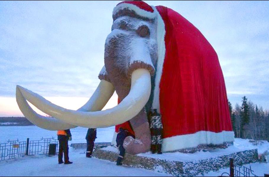 Mamutí Santa z města za polární kruhem | 100+1 zahraniční zajímavost