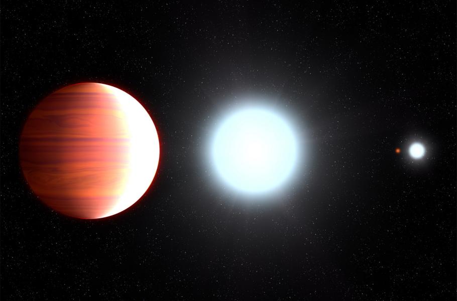 Na vzdálené rozpálené exoplanetě zřejmě sněží opalovací krém | 100+1 ...