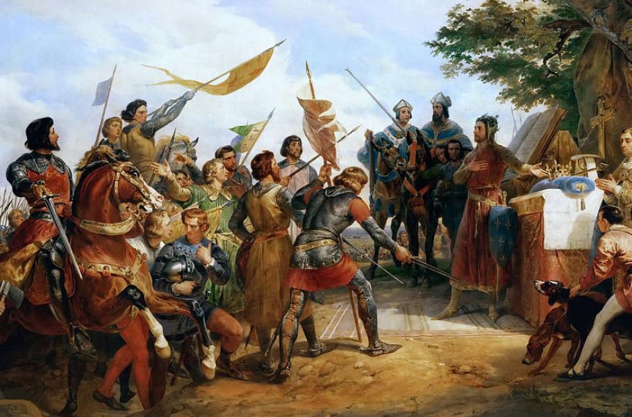 Francouzský Augustus: Francouzský král Filip II. se stal hrdinou bitvy ...