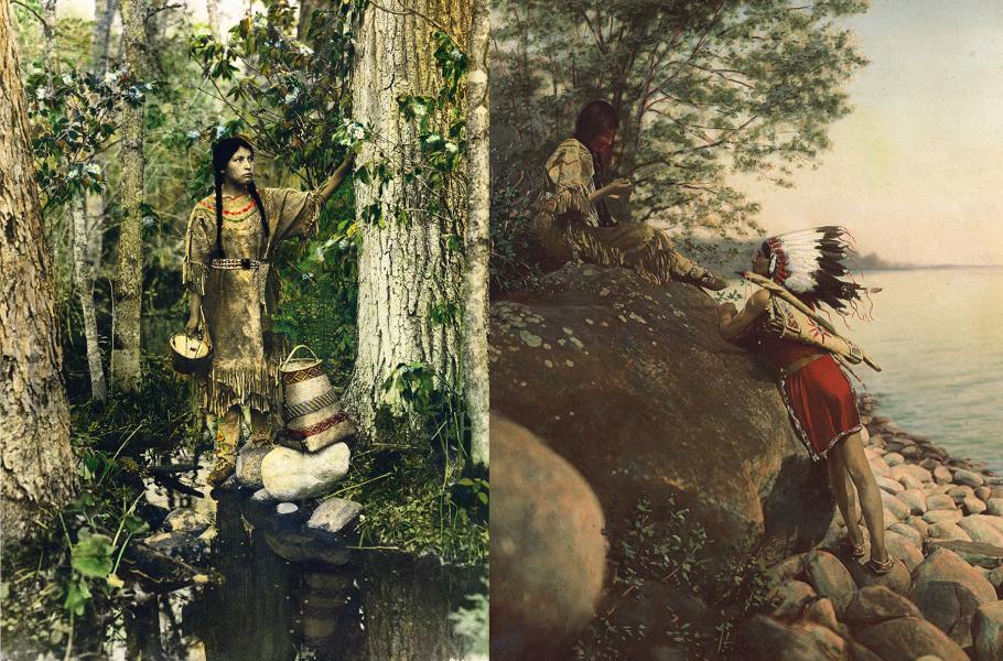 Kronika mizejícího lidu: Indiánské kmeny na fotografiích Rolanda W ...