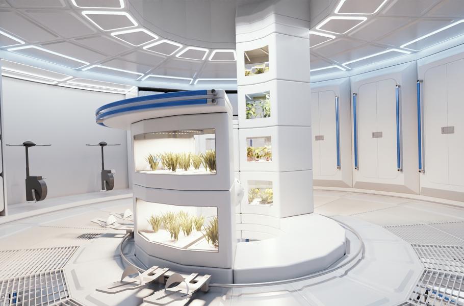 Společnost Airbus představila návrh orbitální stanice s umělou ...