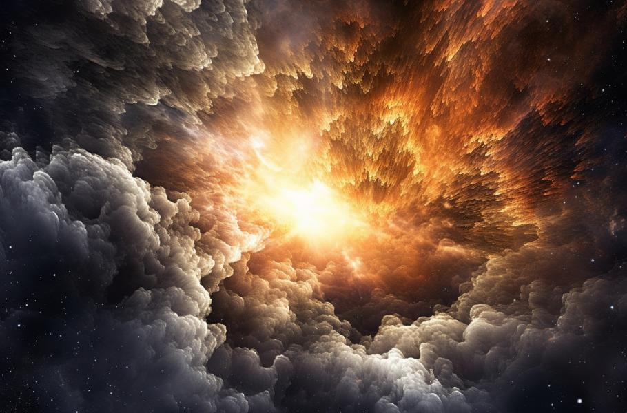 Astronomové zachytili gigantickou kosmickou explozi. Největší, jakou ...